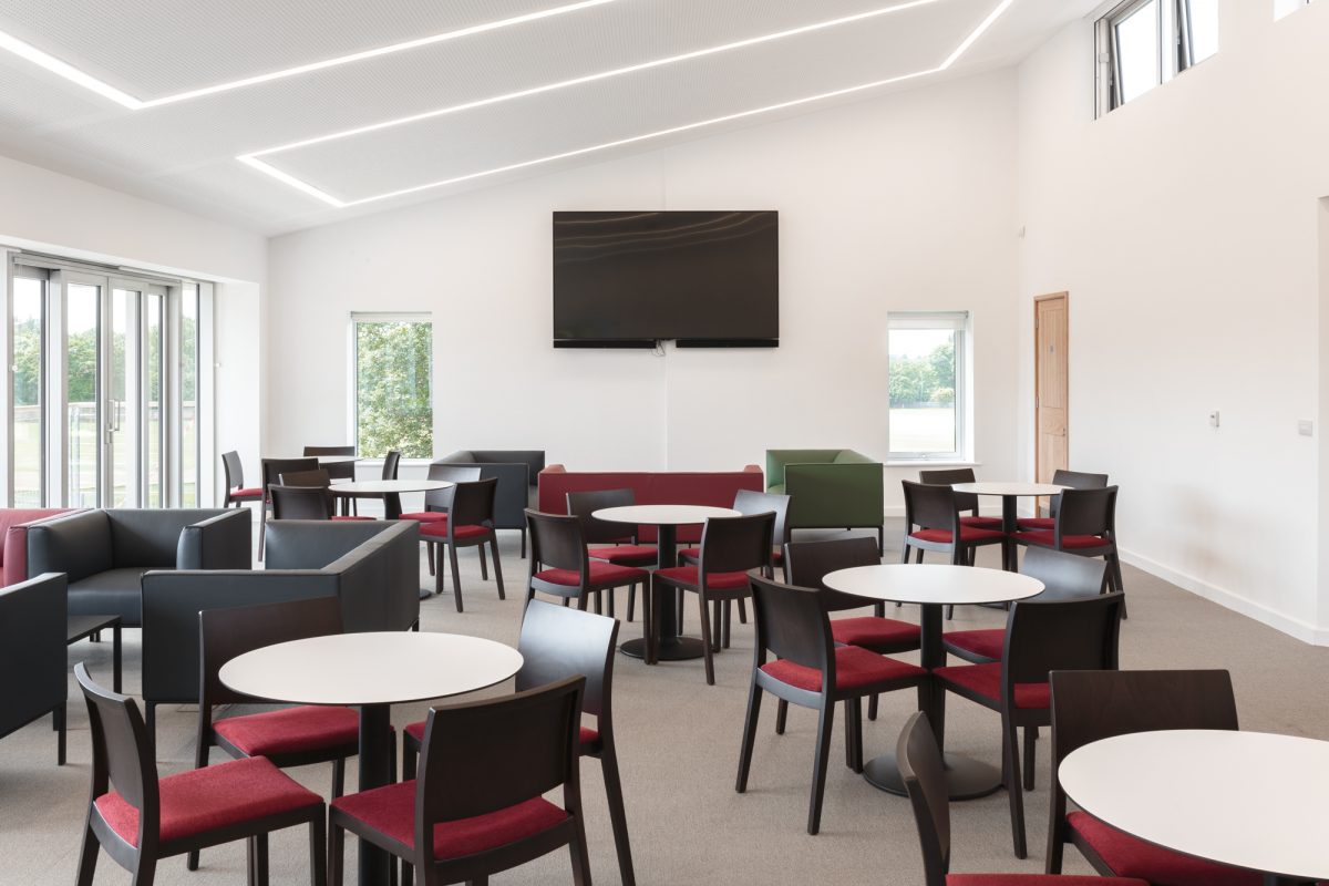 University College School Sports Pavilion by Marcus Beale Architects