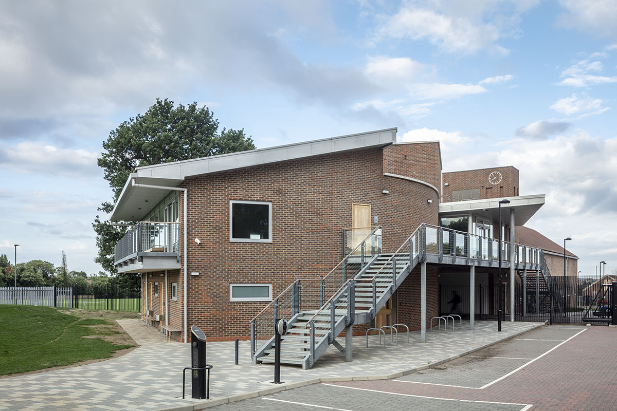 University College School Sports Pavilion by Marcus Beale Architects